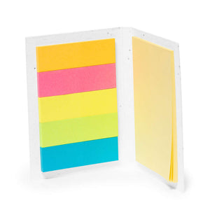 Eco-friendly Sticky Note Pad with Petunia Seed Paper Covers to Persona